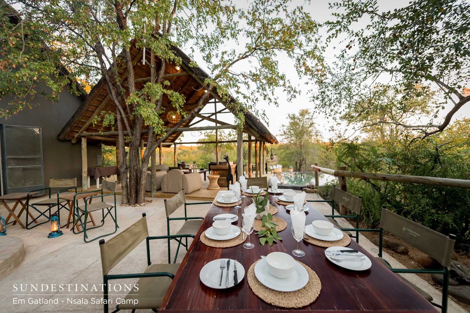 Nsala Safari Dining - Sun Destinations Safari